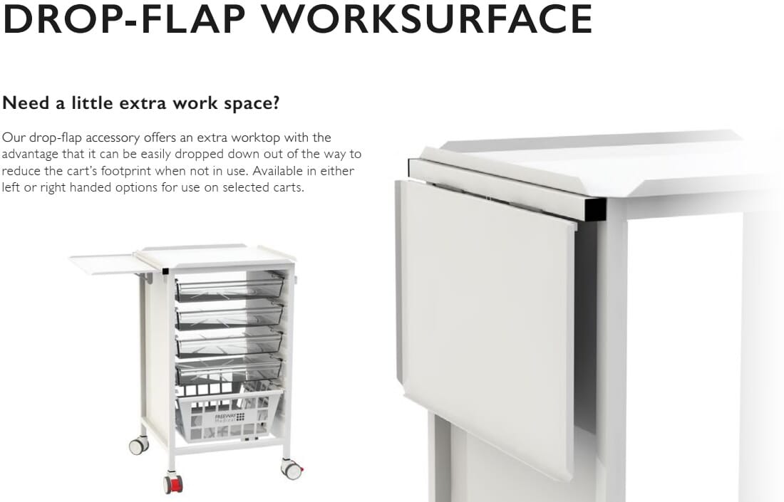 Open Vari Cart | Freeway Medical