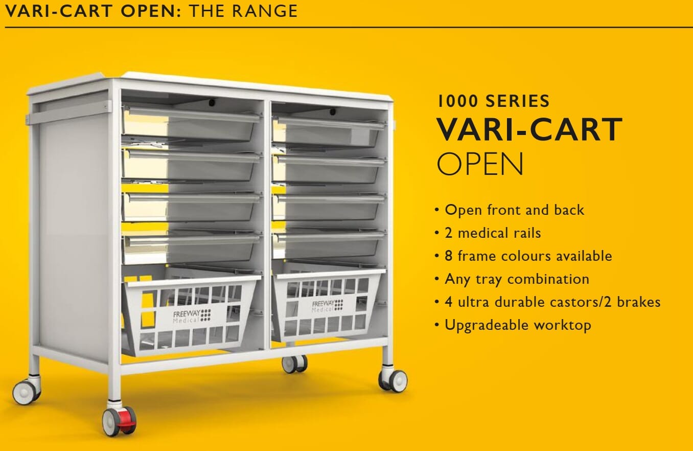 Double Width, Mixed Open Storage | Freeway Medical