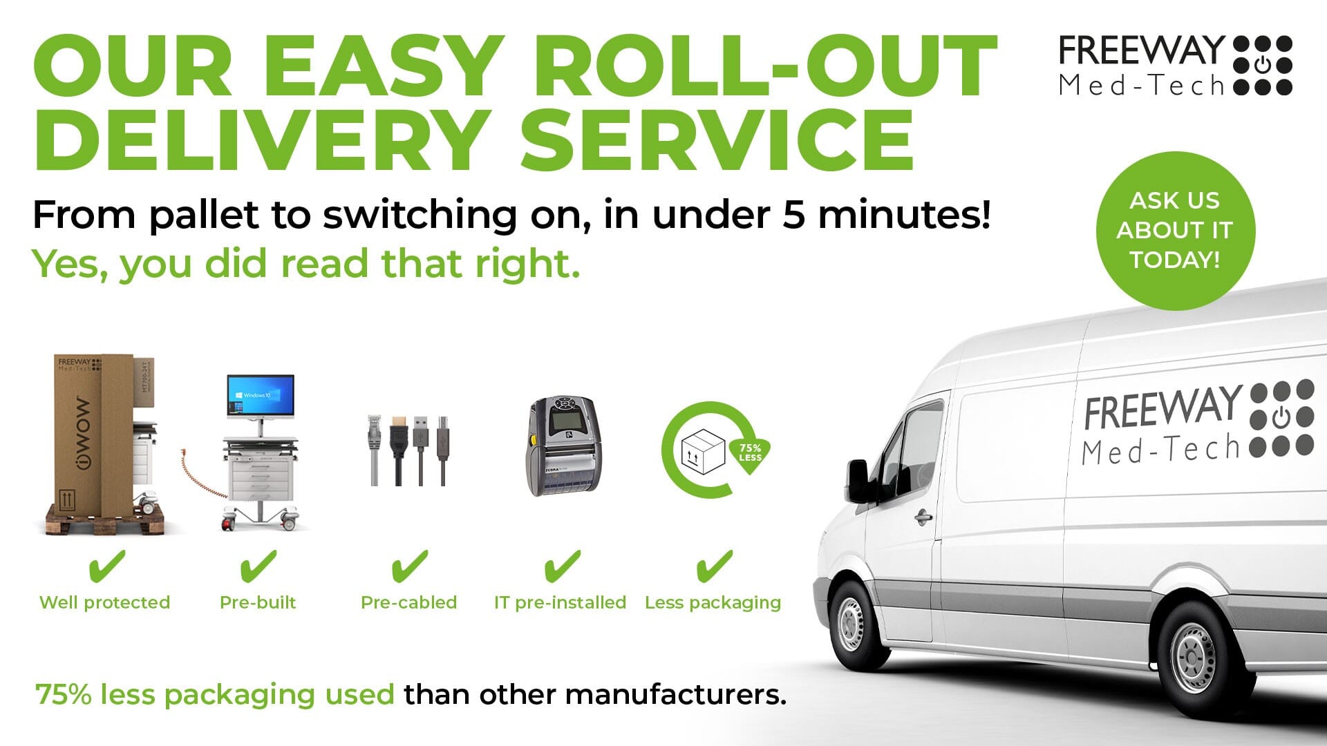 Clinical IT Equipment & Carts For Your Medical Needs | Freeway Med-Tech