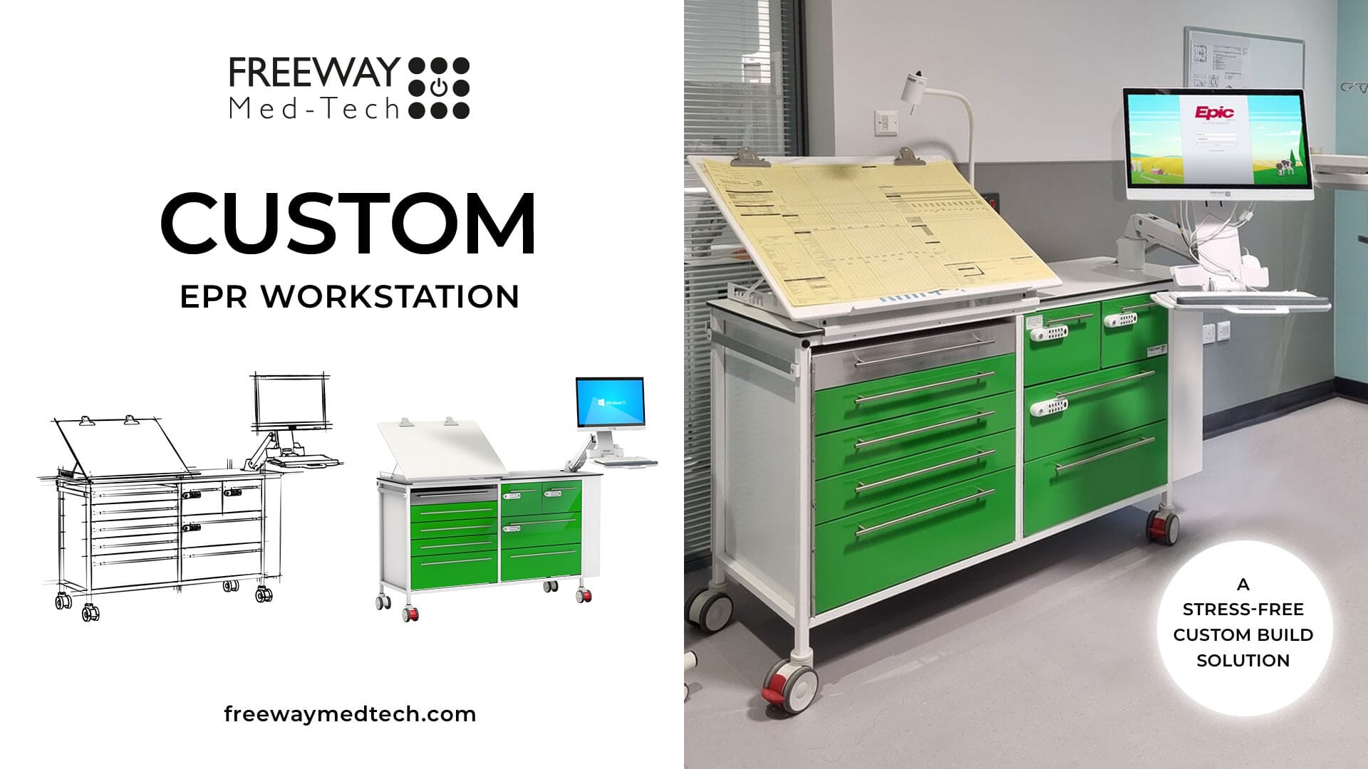 Clinical IT Equipment & Carts For Your Medical Needs | Freeway Med-Tech